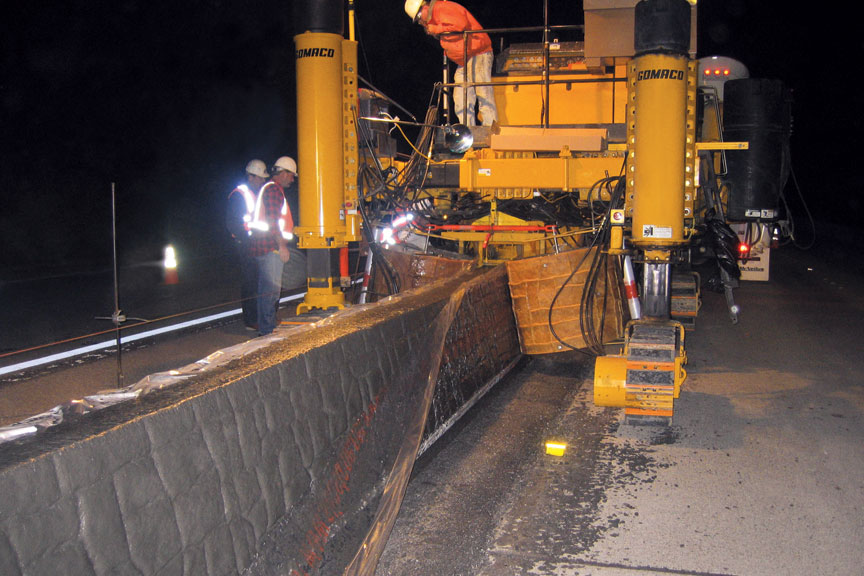 GOMACO, Manufacturer of Concrete Slipform Paving Equipment: Four-Track ...