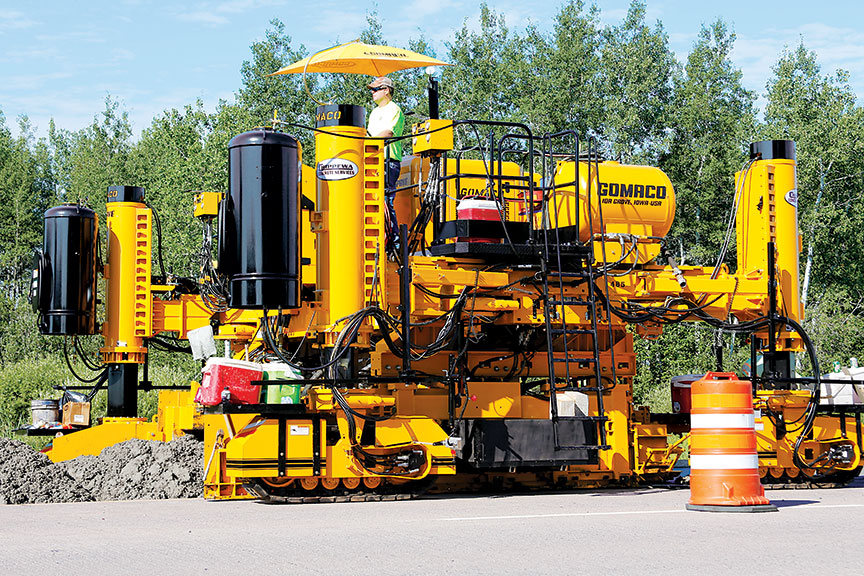 GOMACO, Manufacturer of Concrete Slipform Paving Equipment: GP3 ...