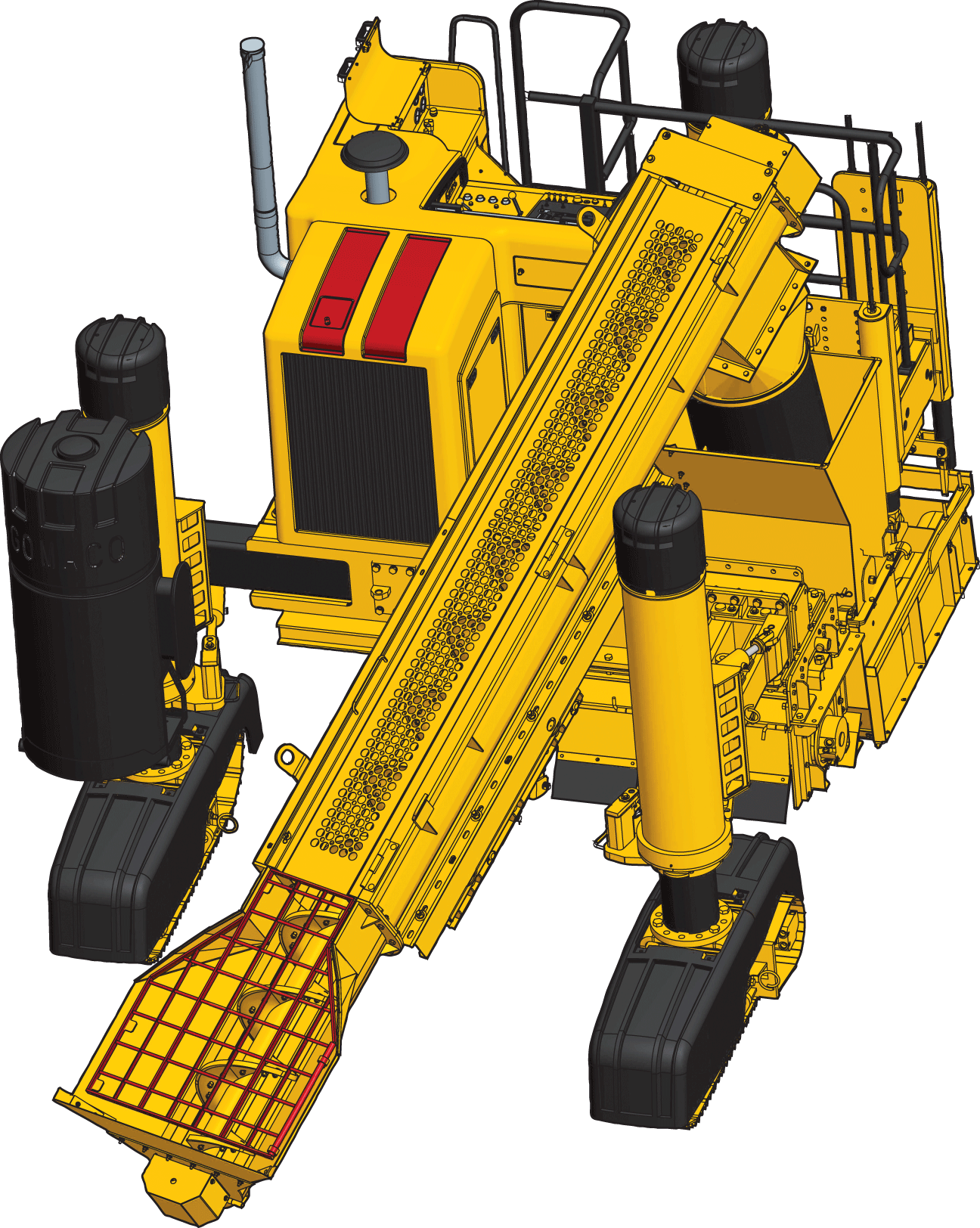 GOMACO, Manufacturer of Concrete Slipform Paving Equipment: GT-3600 ...