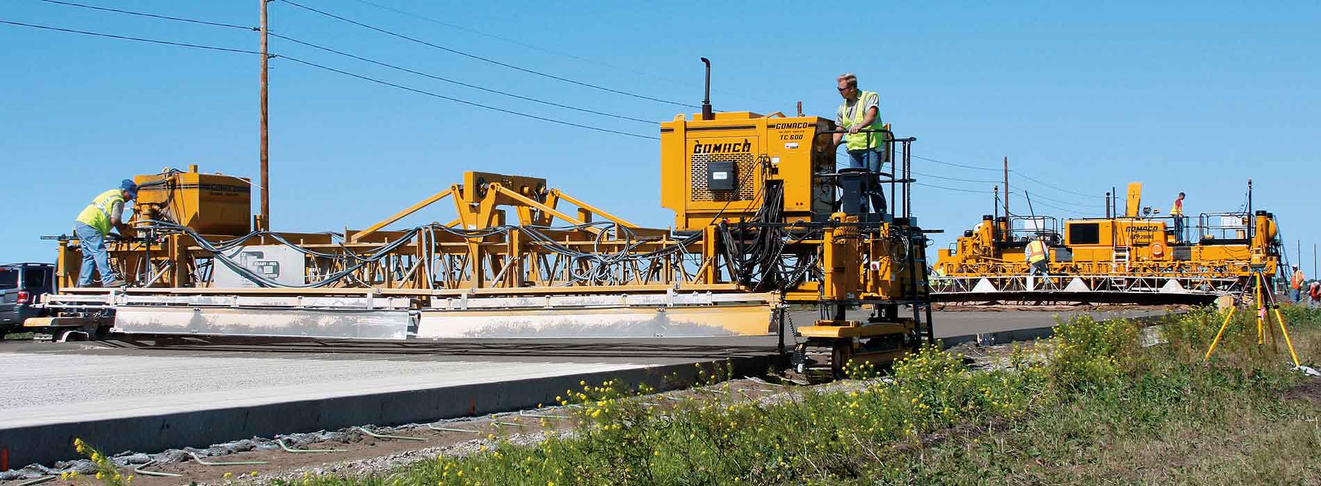 GOMACO, Manufacturer of Concrete Slipform Paving Equipment: T/C-600 ...
