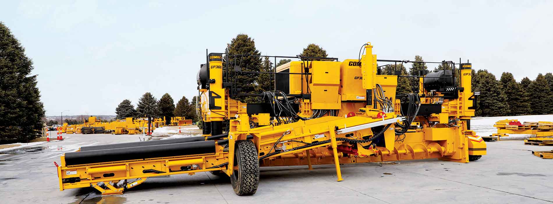 GOMACO, Manufacturer of Concrete Slipform Paving Equipment: GP360 ...