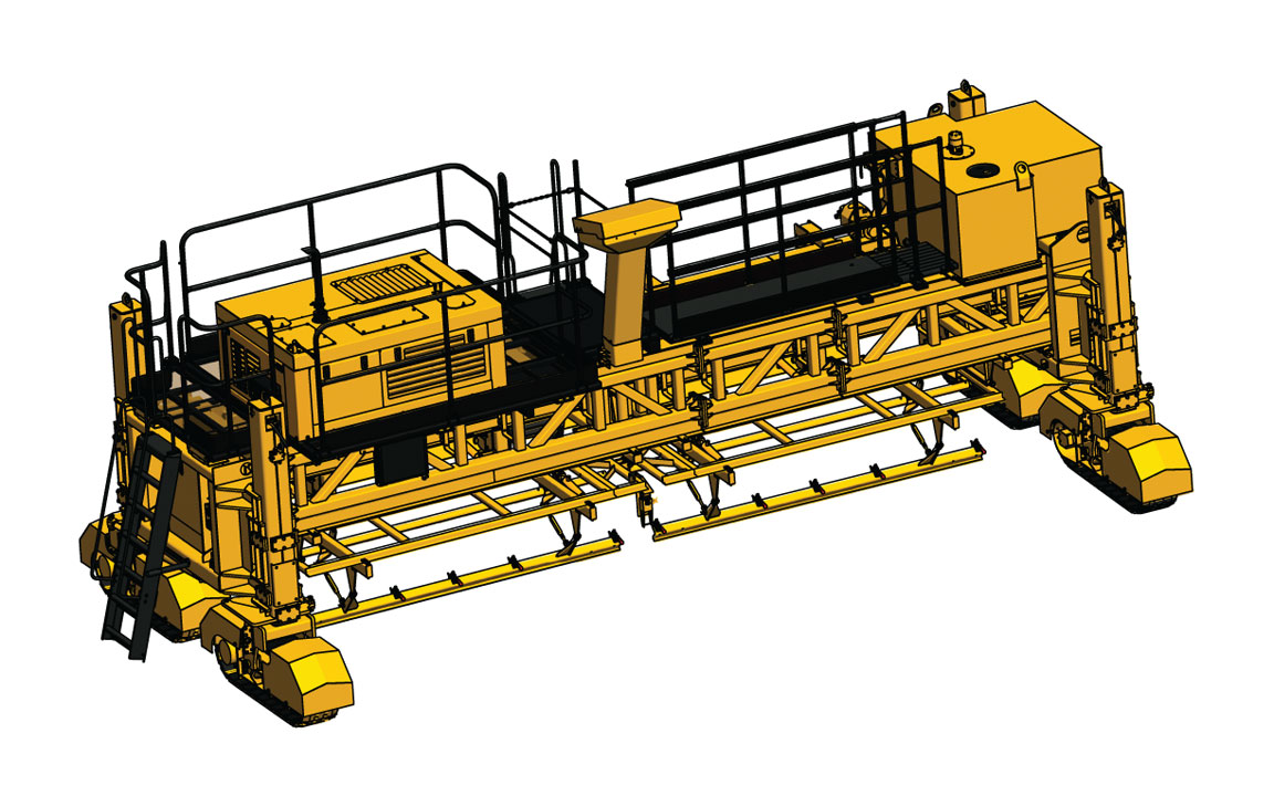 GOMACO, Manufacturer of Concrete Slipform Paving Equipment: T/C-5600 ...